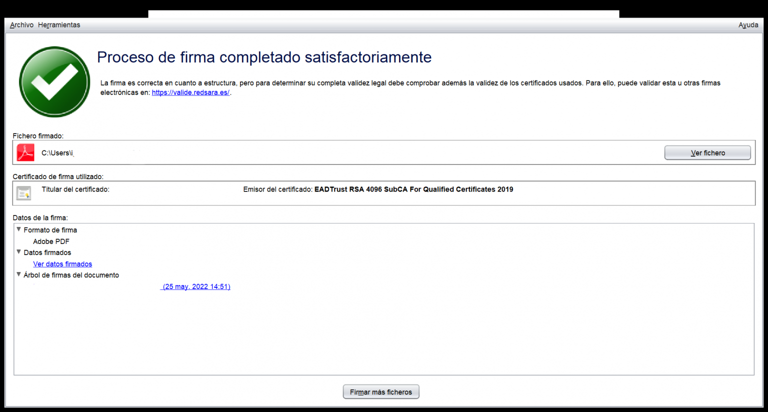 Cómo hacer una firma electrónica con AutoFirma y con Adobe - EADTrust